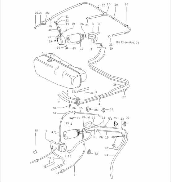 FOR PORSCHE: 91435652600, 914 356 526 00 - READY TO SHIP - (914 FUEL ...